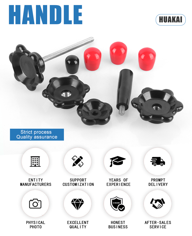 Black Mechanical Protaper Pull Crank Rotating Handles For Material ...