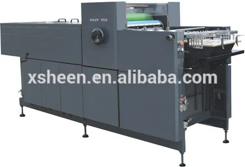 Spot Uv Coater Machine , Uv Glazing Machine , Uv Varnishing ...