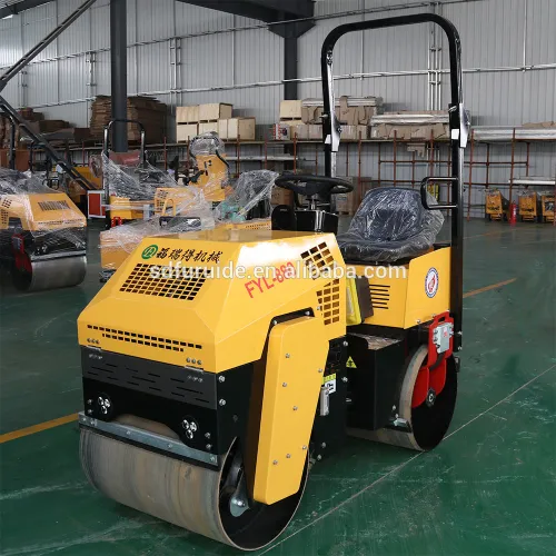 Self-propelled 1 Ton Compactor Vibratory Roller (fyl-880), High Quality ...