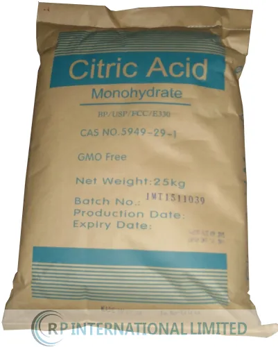 Citric Acid Monohydrate Bp/usp/e330, High Quality Citric Acid ...