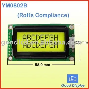 Character Lcd 8x2 Display Module, High Quality Character Lcd 8x2 ...