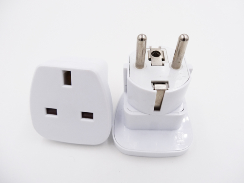 Hot Type Uk To Schuko Adapter Plug/uk To Euro Plug Adapter/uk To ...