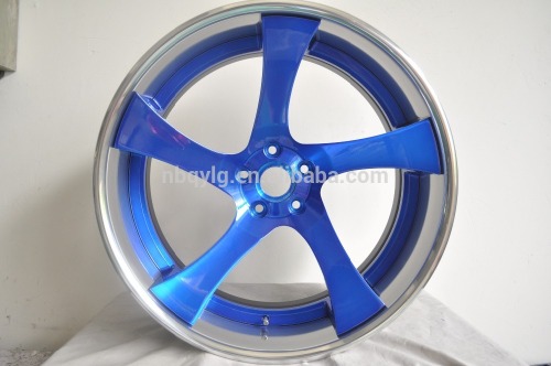 Five Spoke 3 Piece Forged Wheel, High Quality Five Spoke 3 Piece Forged ...