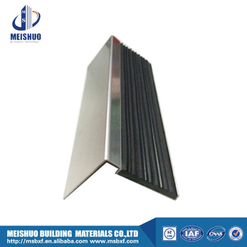 Construction Project Rubber Insert Stainless Steel Nosing, High Quality ...