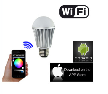 Smartphone Controlled Bluetooth Rgb Led Bulb, High Quality Smartphone ...