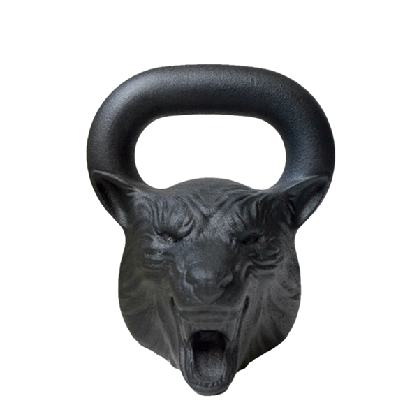 Animal Face Shaped Cast Iron Kettlebell, High Quality Animal Face ...