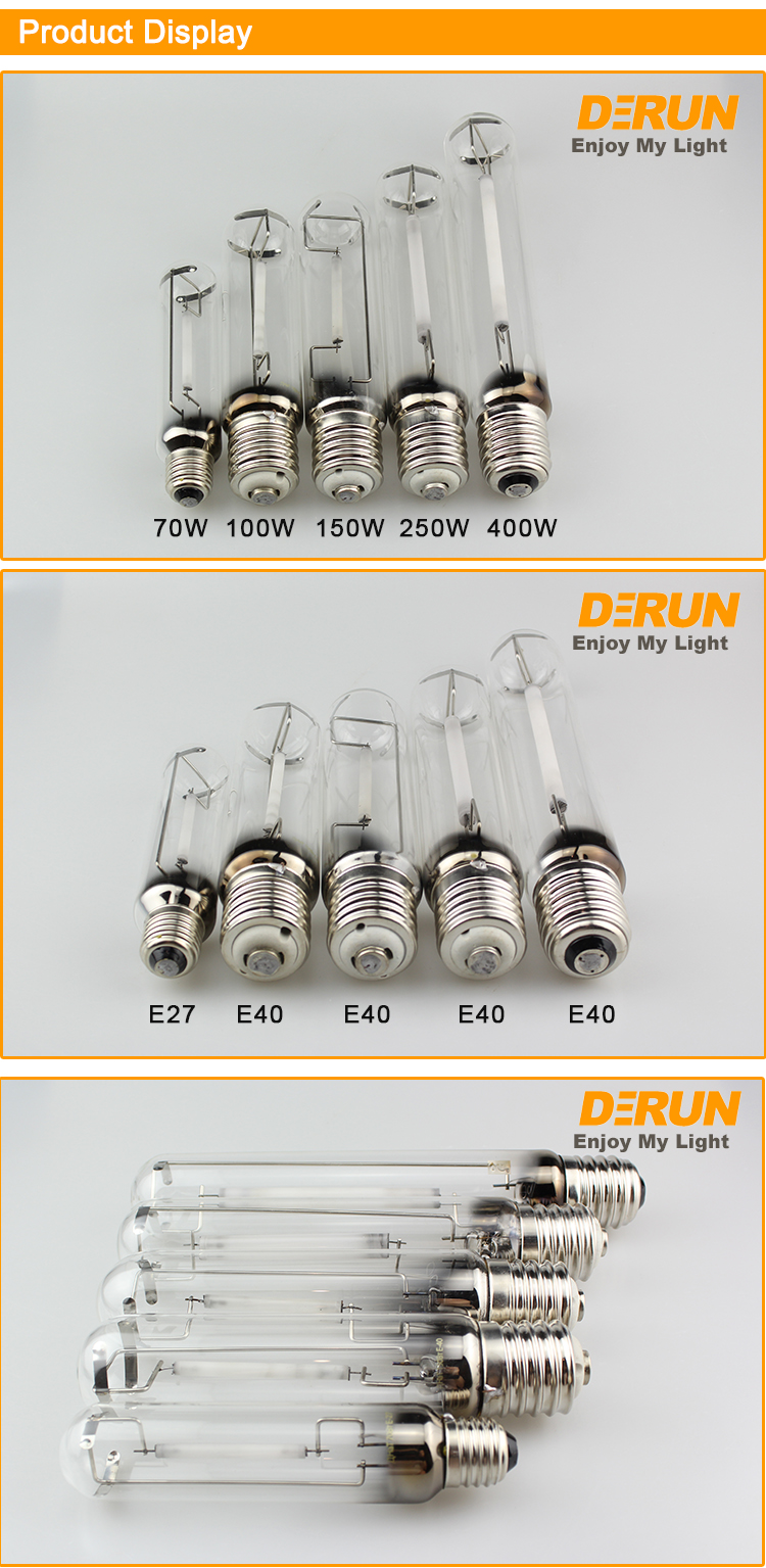 High Pressure Sodium Lamp 100w 150w E27 E40 T38 T46 Ce Rohs, High ...