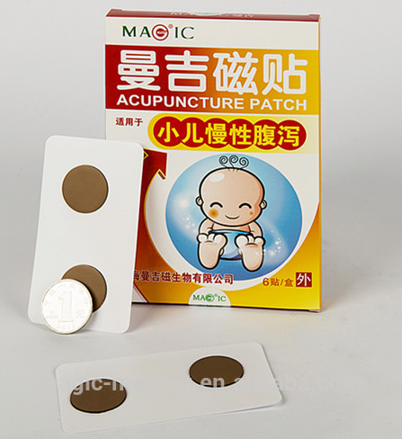 Infant Diarrhea Magnetic Acupuncture Patch / Kids Diarrhea Patch With ...