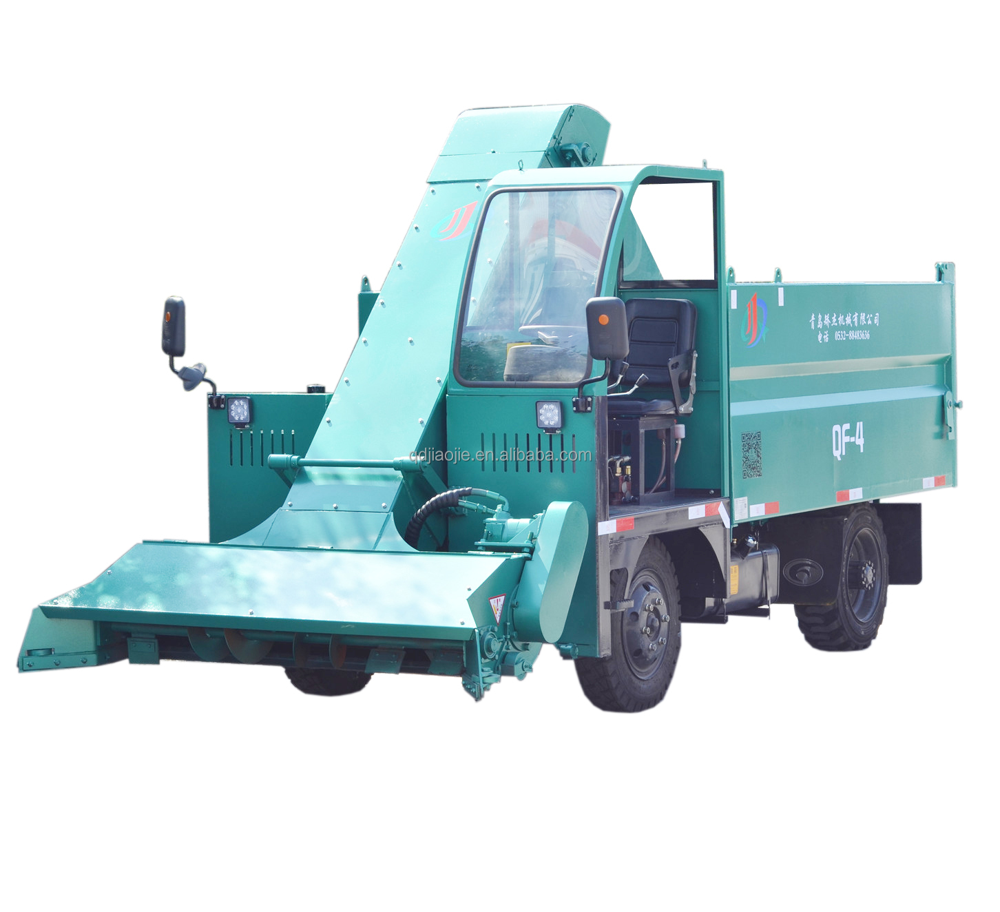 Diesel-powered Cow Dung Cleaning Machine For Dairy Farm Management ...