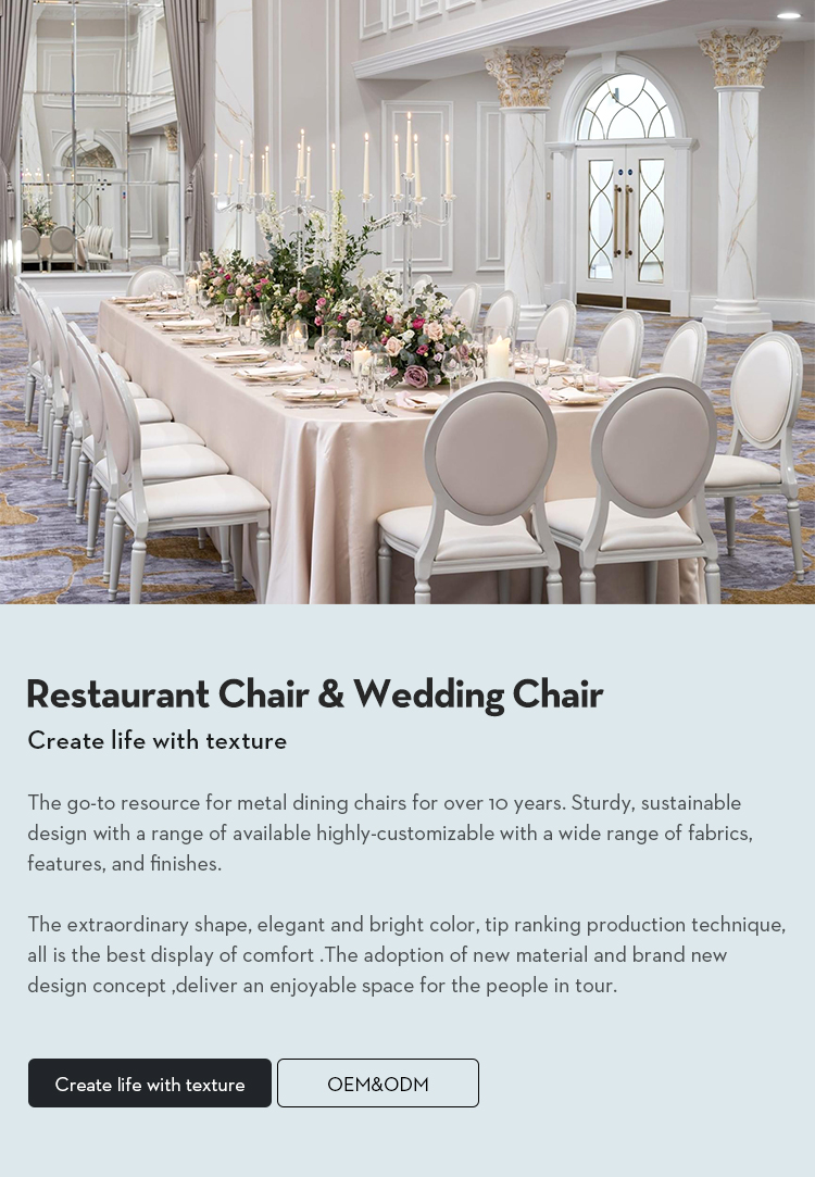 Stackable Luxury Upholstered American Vintage Wedding Dining Chairs ...