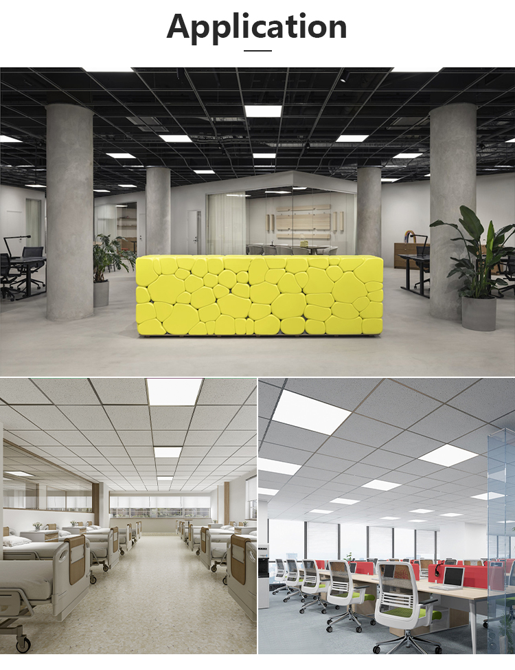 60x60 600x600 Square Led Panel Lights: Surface Mount, Ceiling Mounted ...