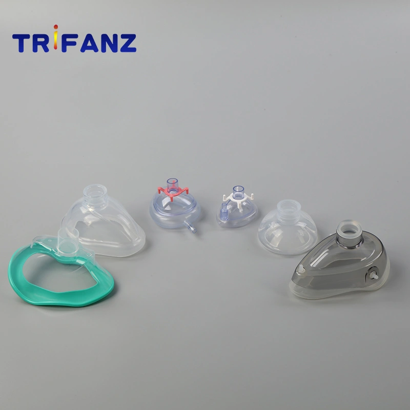 Disposal Pvc Anesthesia Face Mask-valve Up Iso Standard, High Quality ...