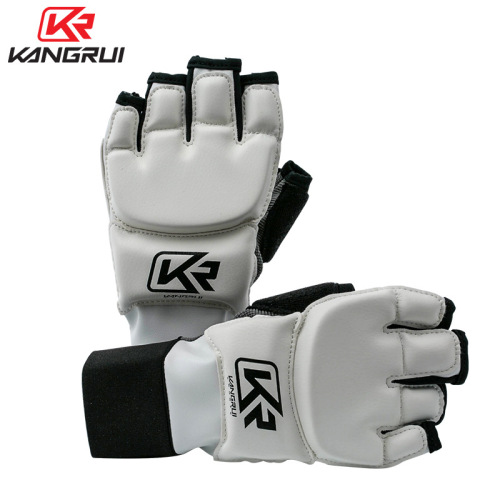 Kids Adults Taekwondo Karate Wrist Support Brace Fight Gloves Hand ...