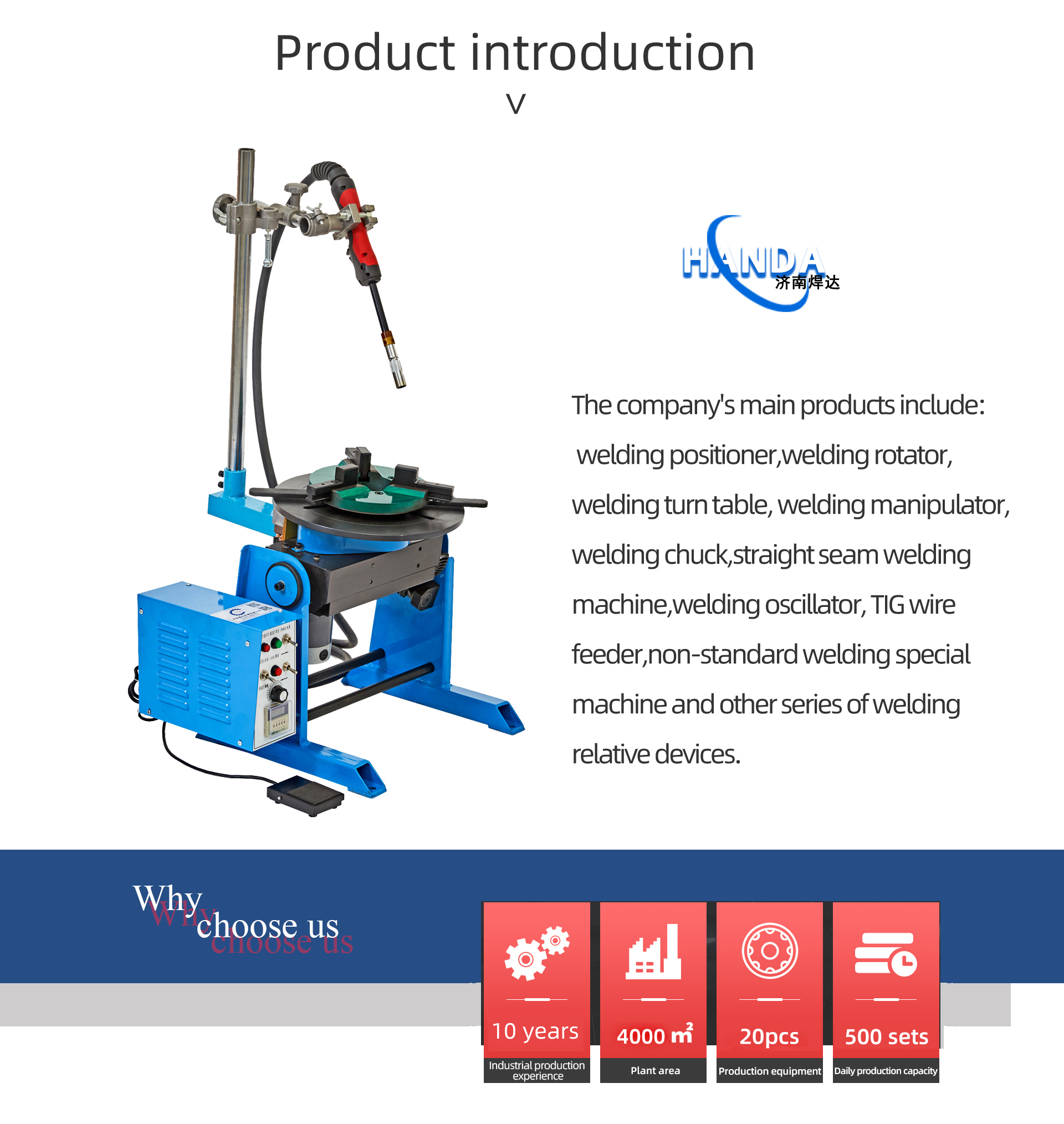 Welding Rotator Rotary Table 30kg Positioner, High Quality Welding ...