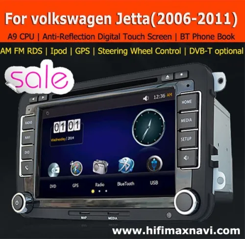 Hifimax Vw Jetta Auto Radio Multimedia Vw Jetta Car Media Player Vw ...