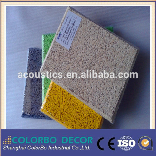 Interior Wall Ceiling Wood Wool Acoustic Panel, High Quality Interior ...