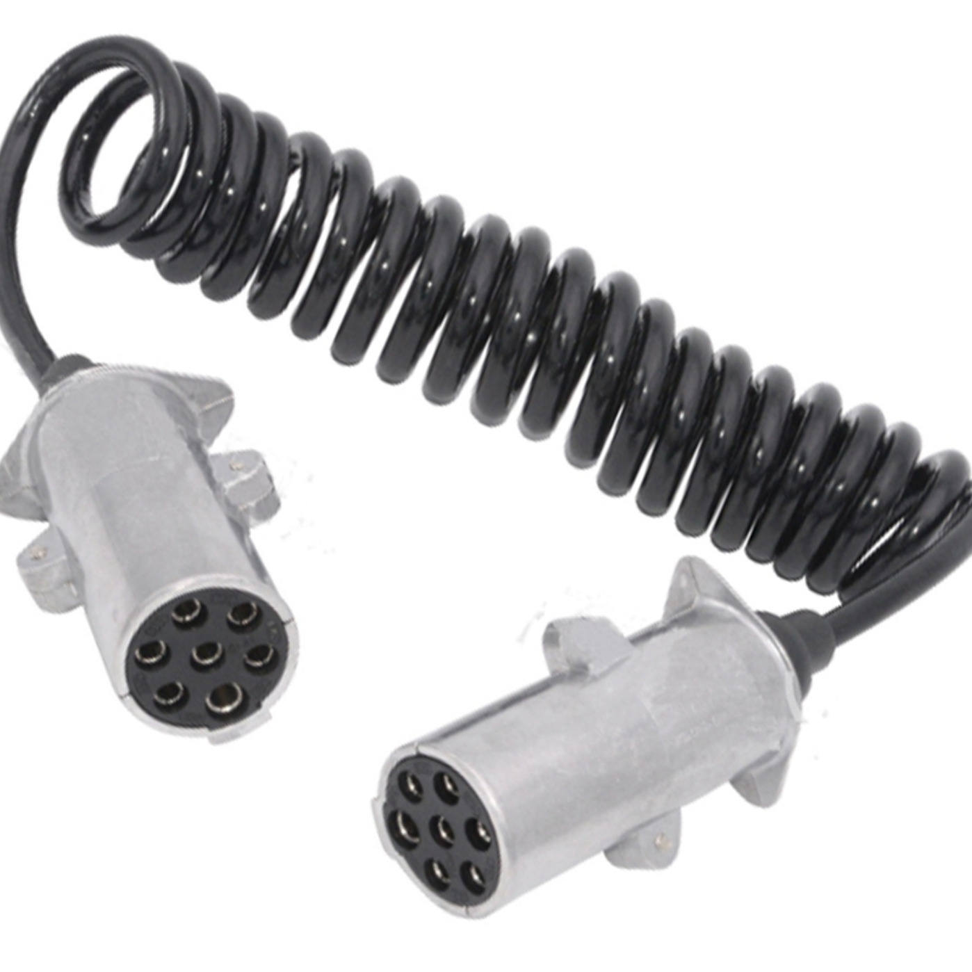 Seven Core Trailer Cable Brake System Adapter Plug Socket Connector ...