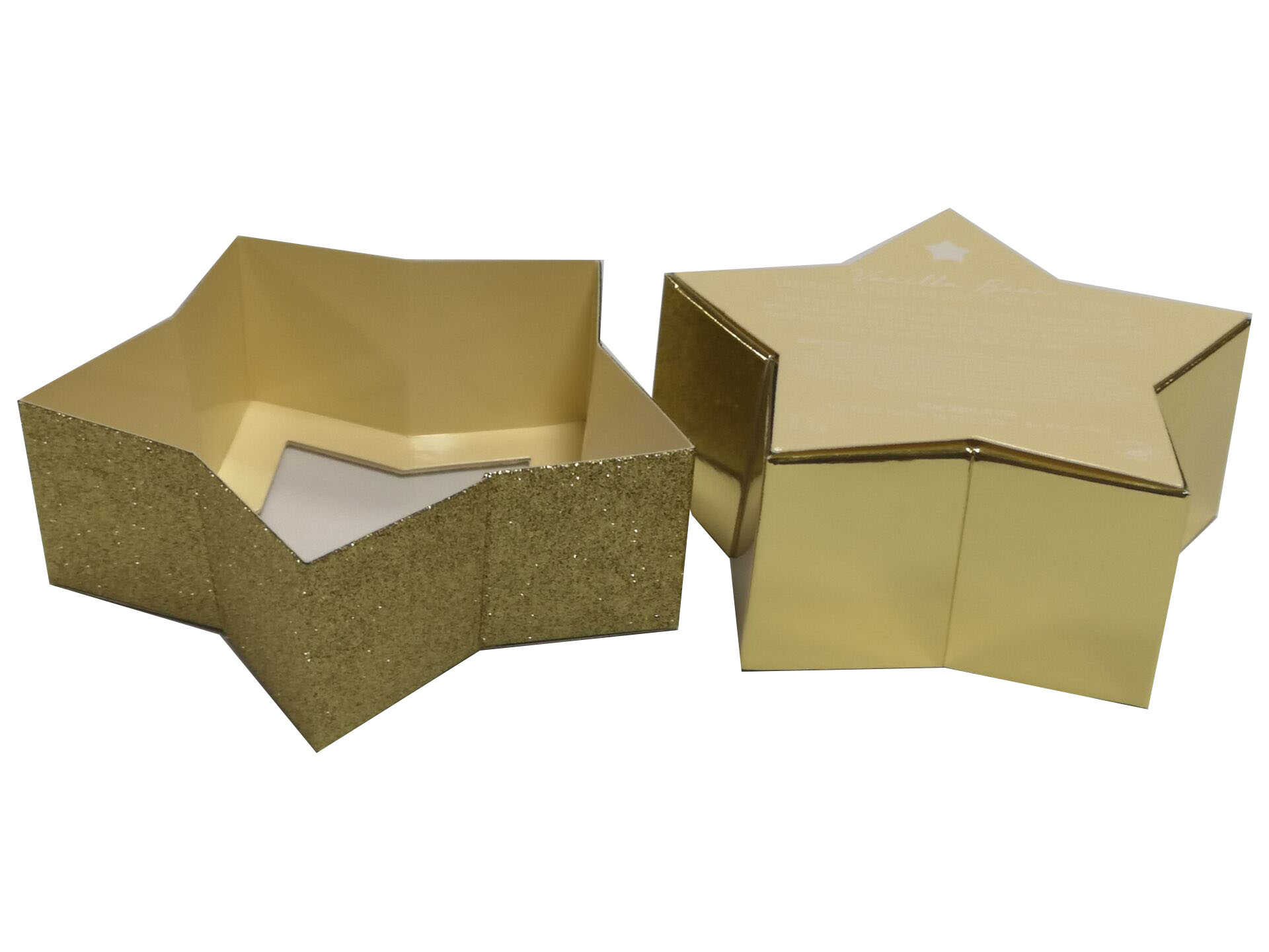 Window Lid Base Star Folding Card Packaging Box, High Quality Window ...