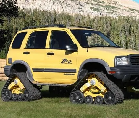 Triangular Rubber Track System For Jeep/truck/suv, High Quality ...