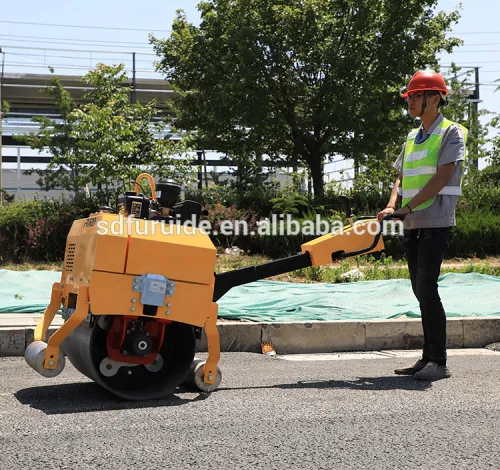 500kg Mini Asphalt Manual Roller Compactor (fyl-750), High Quality ...