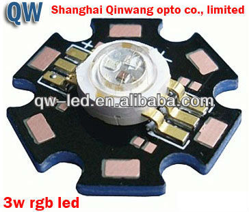 1w Rgb Led With Star Pcb, High Quality 1w Rgb Led With Star Pcb on ...