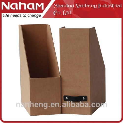 Naham A4 Box In Full Color Linen Paper File Storage Box, High Quality ...