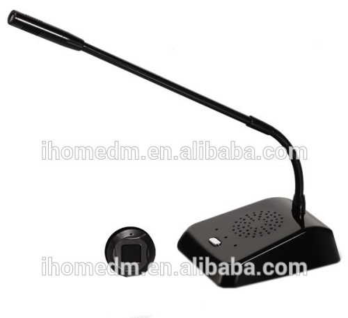 Voice Announcement System Talk Through Glass Window Intercom, High ...