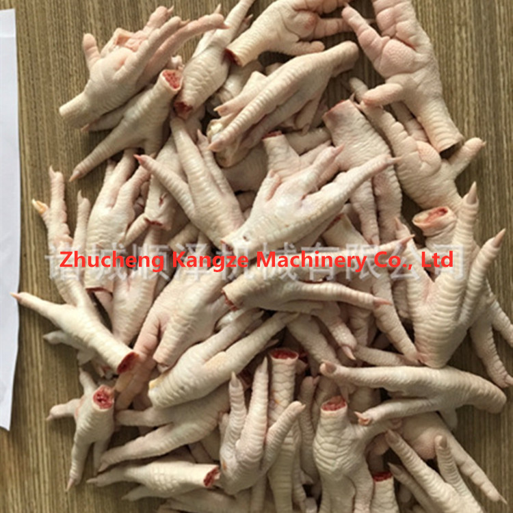Vietnam Chicken Feet Cutting Machine And Peeling Production Line, High ...
