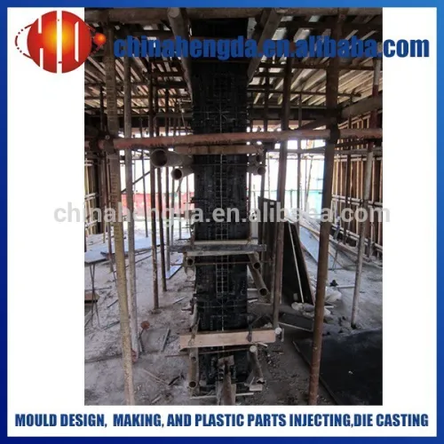 Plastic Column Formwork, Plastic Concrete Column Formwork, Square ...