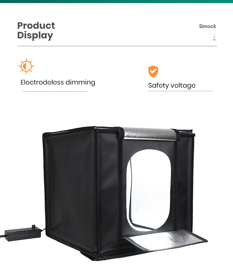 Portable 40cm Professional Light Studio Box - Photo Box For Still Life ...