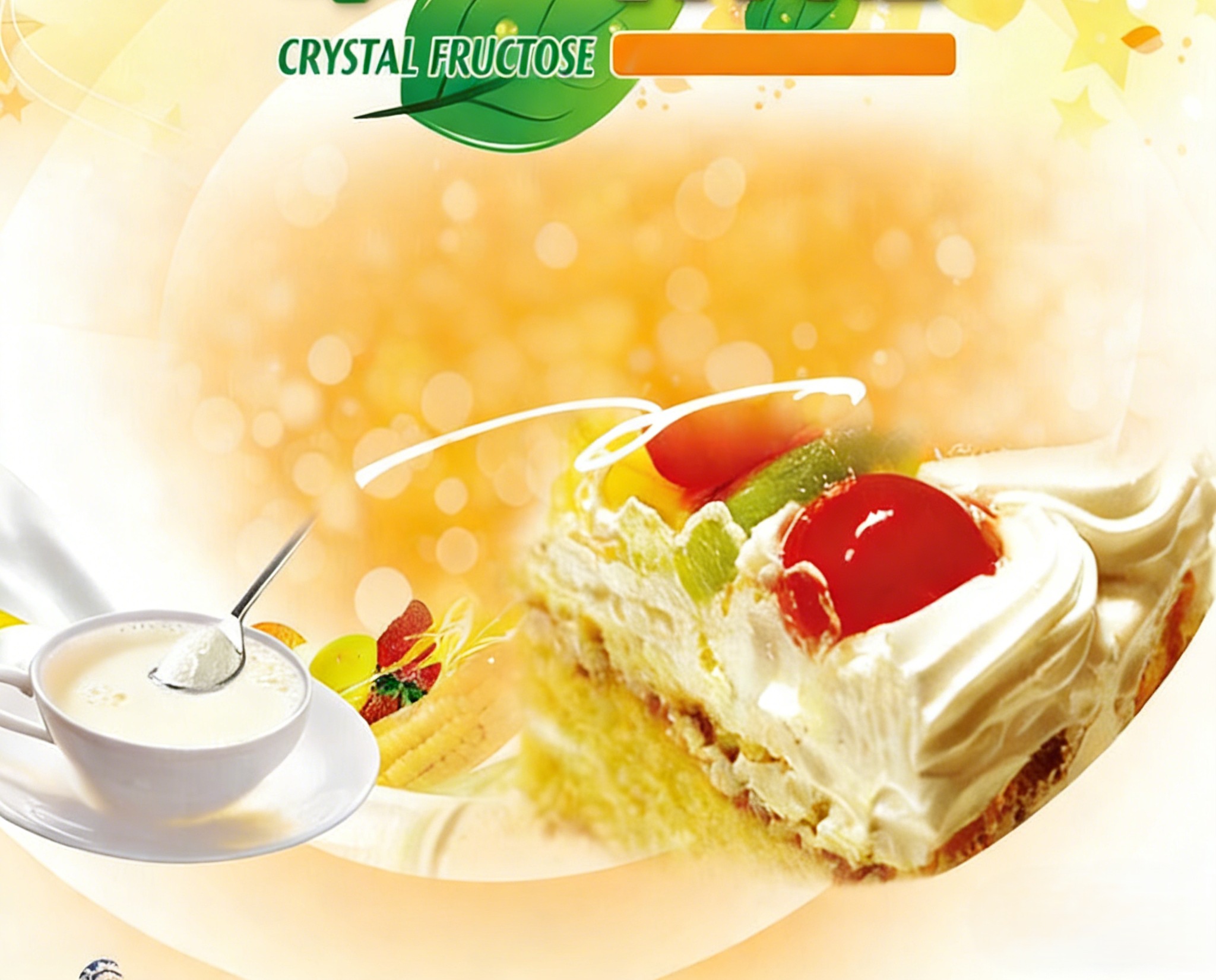 Sweetest Sugar Crystalline Fructose In The Nature China Manufacturers ...