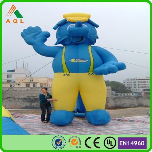 Blue Advertising Cartoon Characters Inflatable River Horse Cartoons ...
