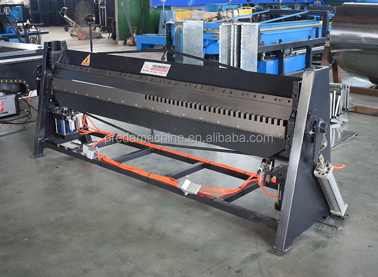 Rectangular Duct Fabrication: Metal Tdf Bending Machine For Hvac, High ...