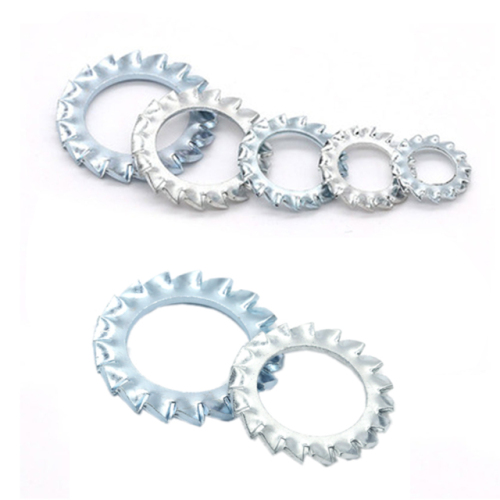 Din6798a External Tooth Lock Washers Black/zinc Plated, High Quality ...
