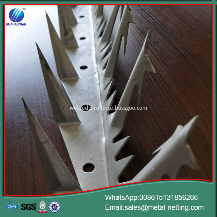 Steel Fence Spike Razor Spike Wall, High Quality Steel Fence Spike ...