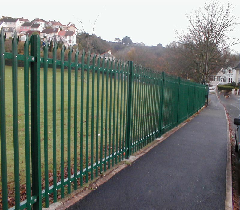Heavy Duty Steel W Type Trident Palisade Fencing, High Quality Heavy ...