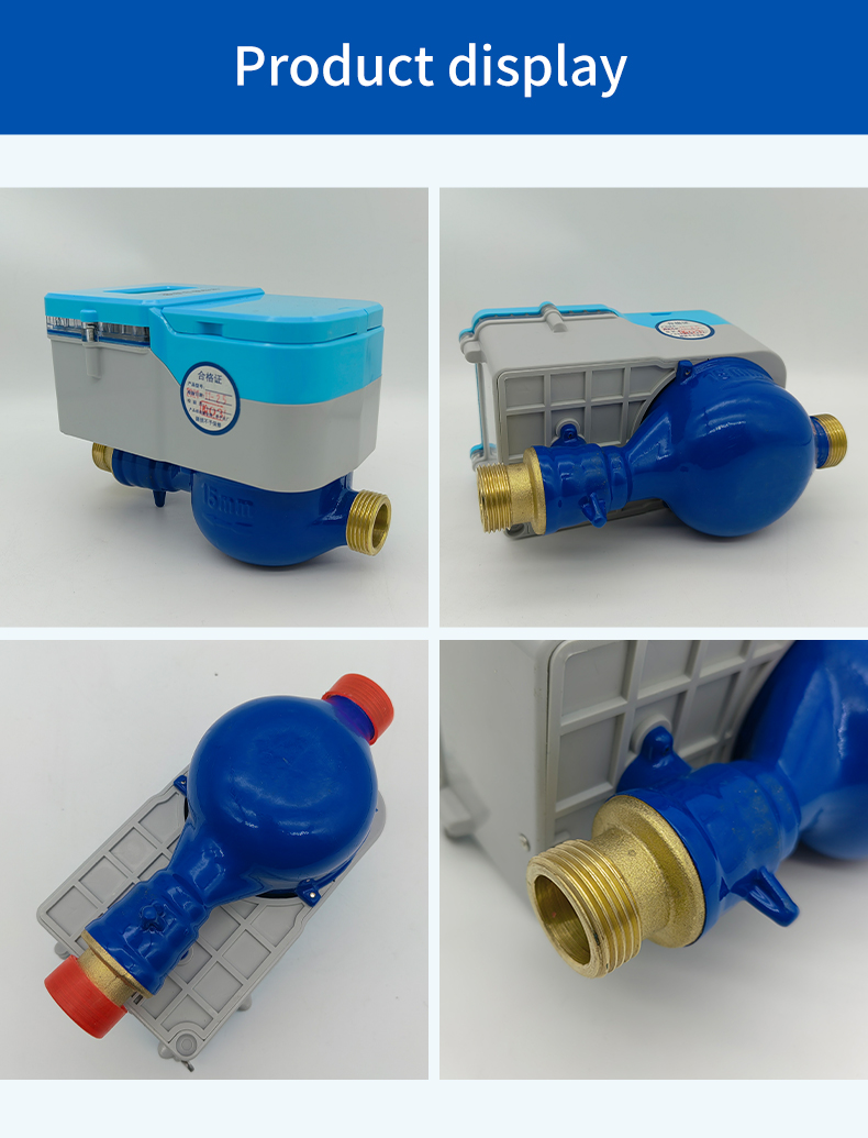 Prepayment Brass Ic Card Cold Water Meter With Dn15 Valve, High Quality ...
