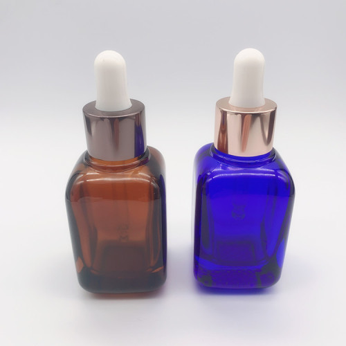 45ml 스퀘어 오일 병 드로퍼 병 에센스 병 의 고품질 45ml 스퀘어 오일 병 드로퍼 병 에센스 병