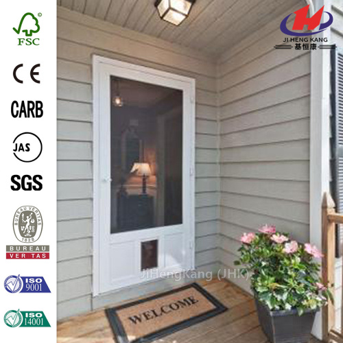 Reversible Wood/solid Vinyl Screen Door, High Quality Reversible Wood ...