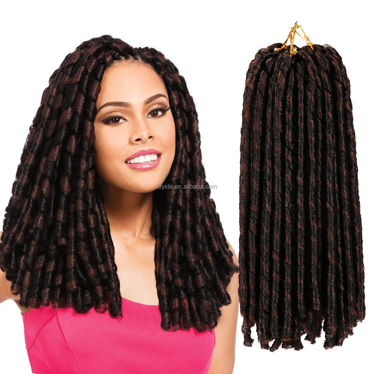 Soft Goddess Faux Locs Crochet Hair Soft Natural Synthetic Dread Locks ...