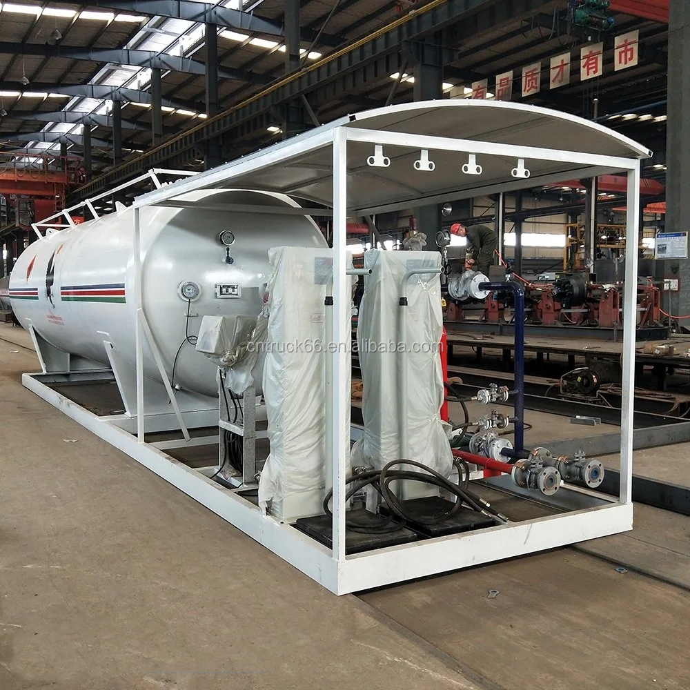 60m3 Gas Station Equipment 60000liters Lpg Filling Station Tank For ...