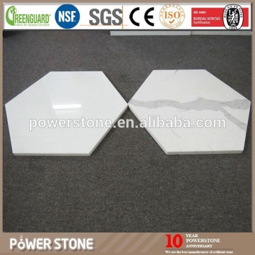 Engineered Pure White Quartz Slab Tiles, High Quality Engineered Pure ...
