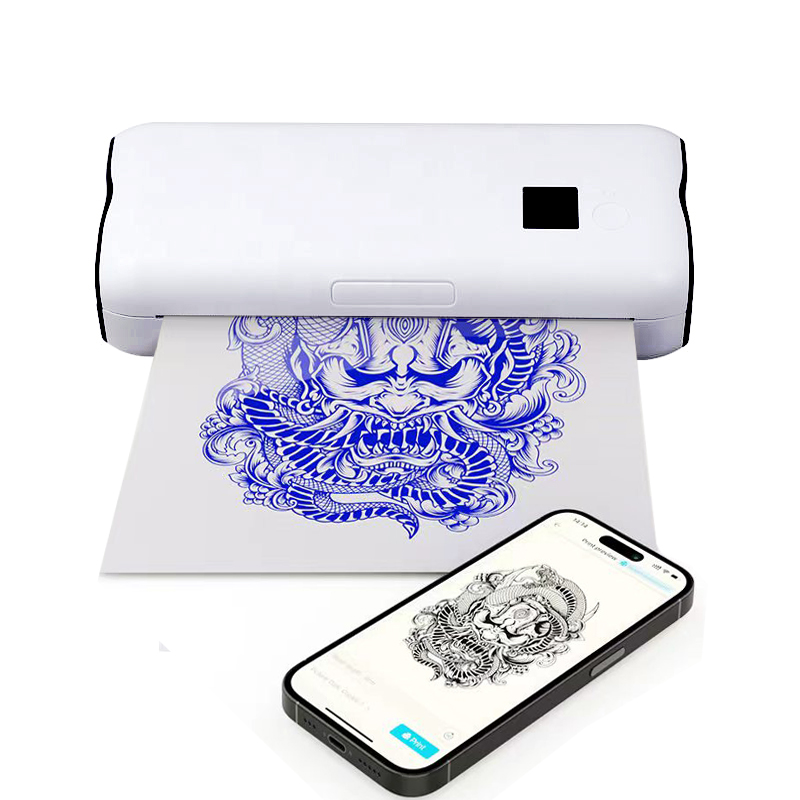 Tik Tok Mobile Bluetooth Mini Wireless Portable Inkless A4 Thermal ...