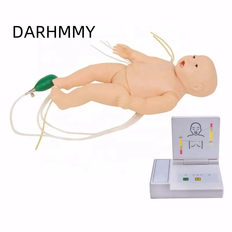 Darhmmy Advanced Neonatal Comprehensive First Aid Training Manikin With ...
