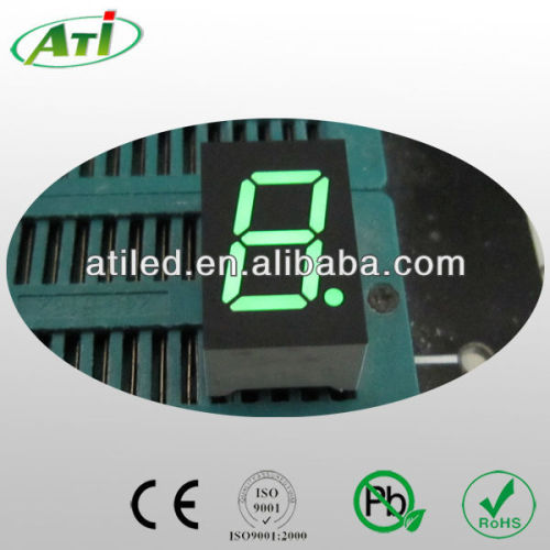 1 Digit 7 Segment Led Display 0 30 Pure Green Color High Quality 1