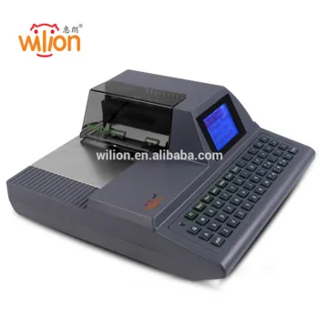 Bank Cheque Printing Machines, High Quality Bank Cheque Printing ...