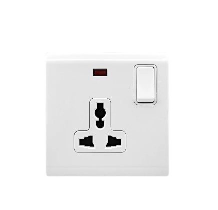 British Wall Socket Single Pole Universal Socket Outlet, High Quality ...