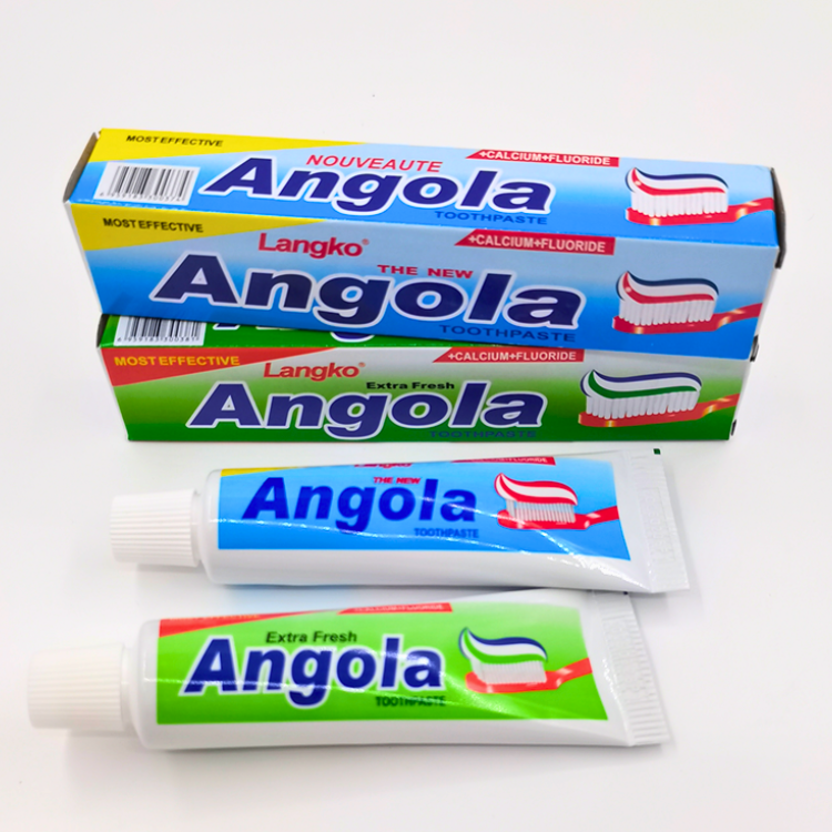 Non Fluoride 150g Angola Toothpaste With Free Toothbrush, High Quality ...