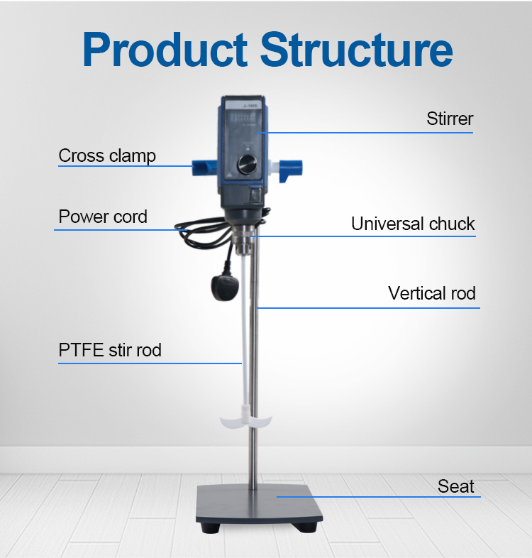 Laboratory Chemical Overhead Electric Mixer/stirrer, High Quality ...
