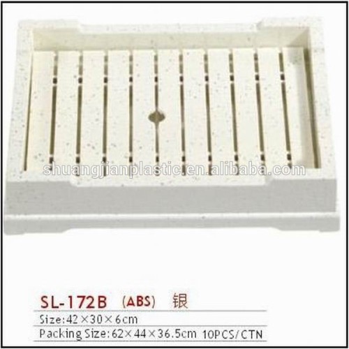 Rectangle Silver Plastic Sushi Barrel, High Quality Rectangle Silver ...